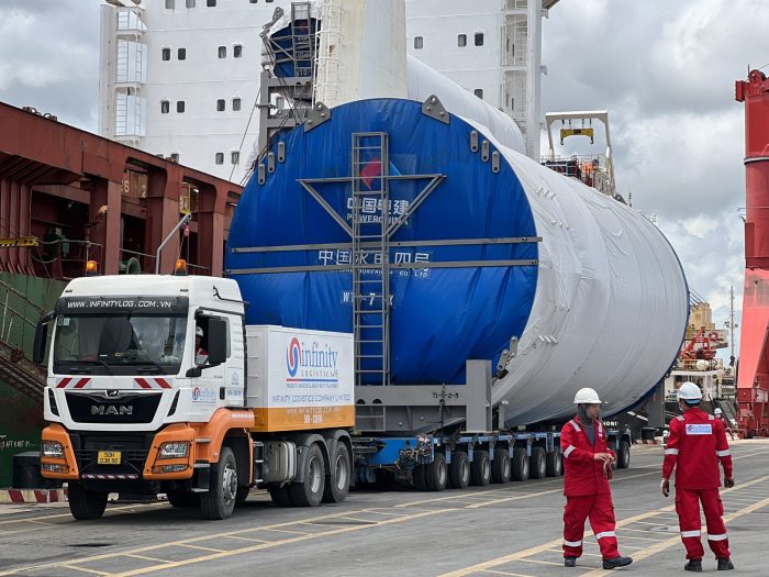 Ca Mau 1A, 1B Offshore wind farm project 190MW – Infinity Logistics